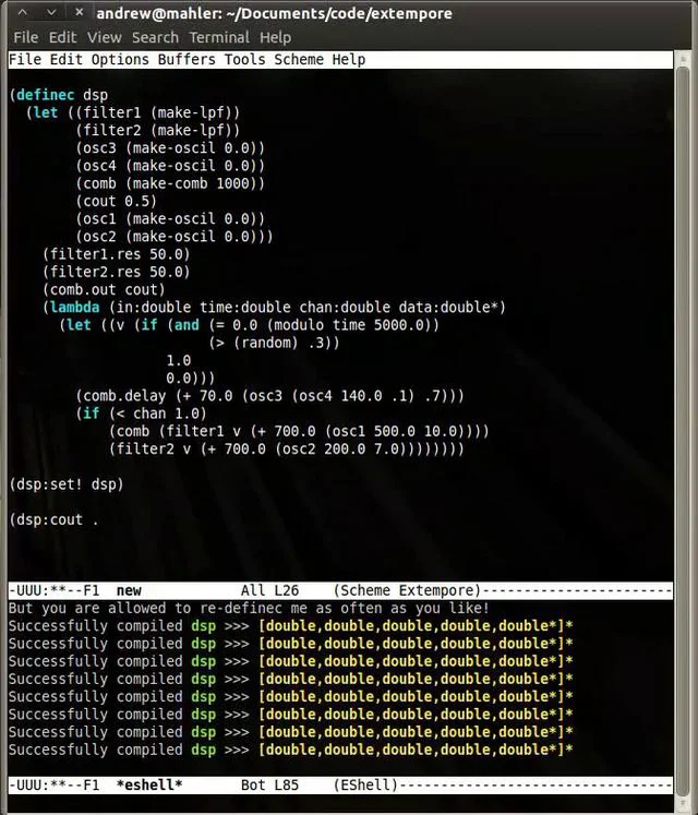 Extempore: An Overview