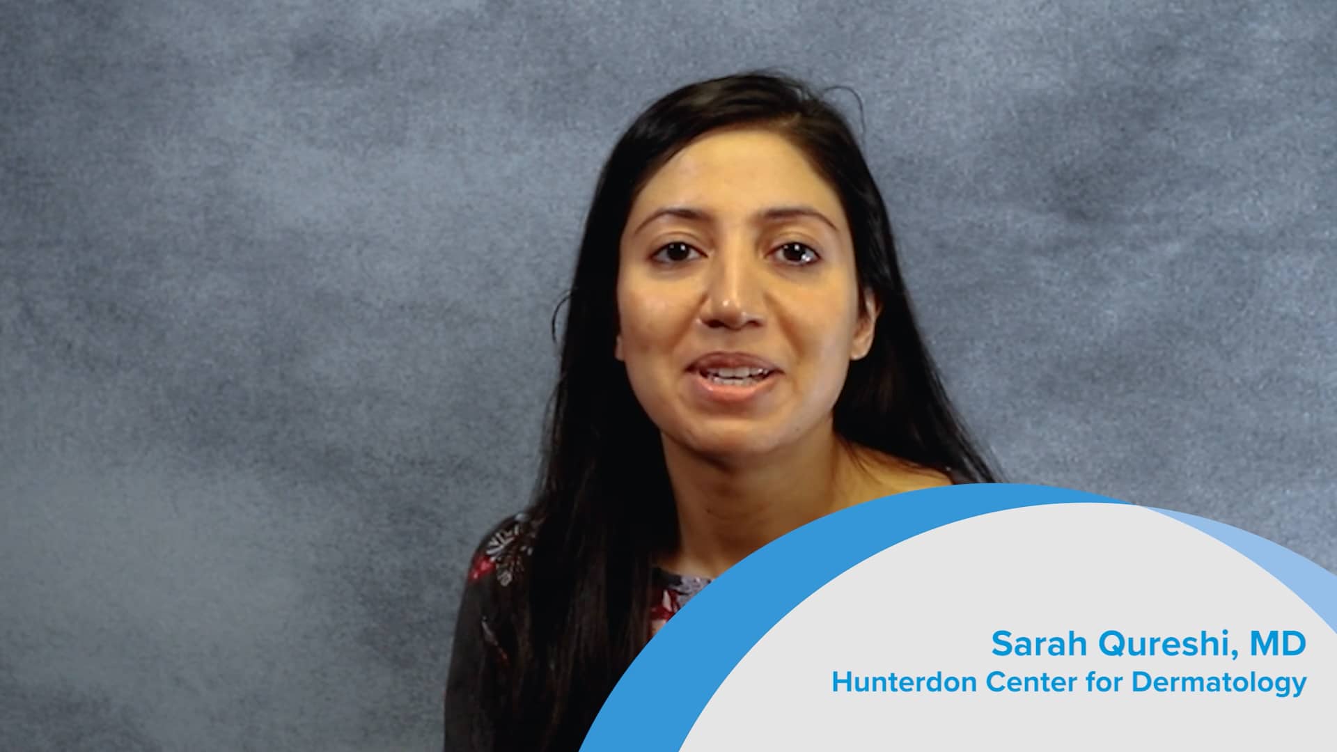 Medical Minute: Sarah Qureshi, MD - Melanoma Skin Cancer Awareness Month on Vimeo