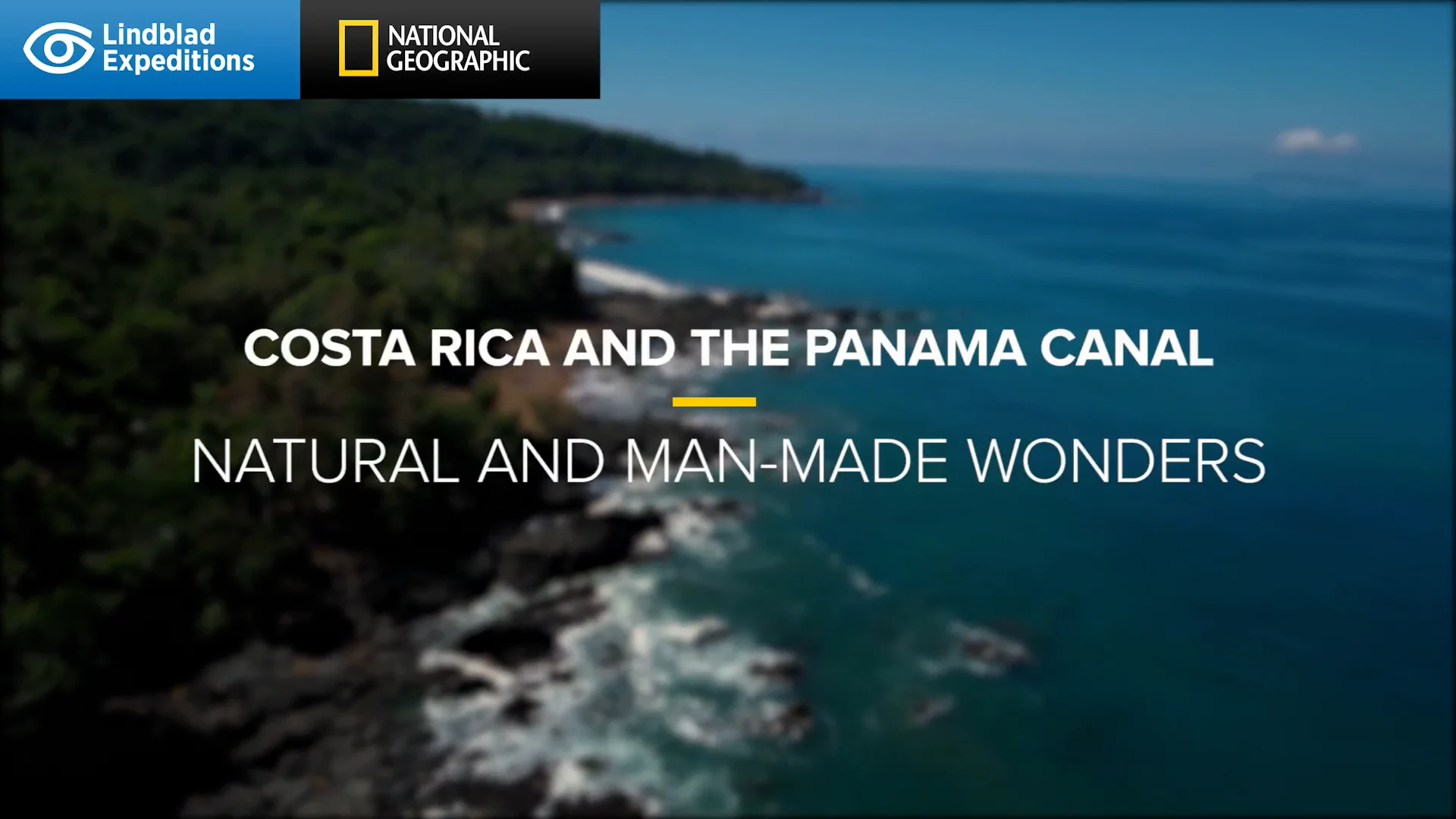 Lindblad Expeditions | Costa Rica & the Panama on Vimeo