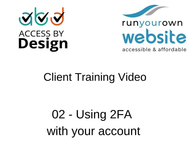 Training Videos on Vimeo