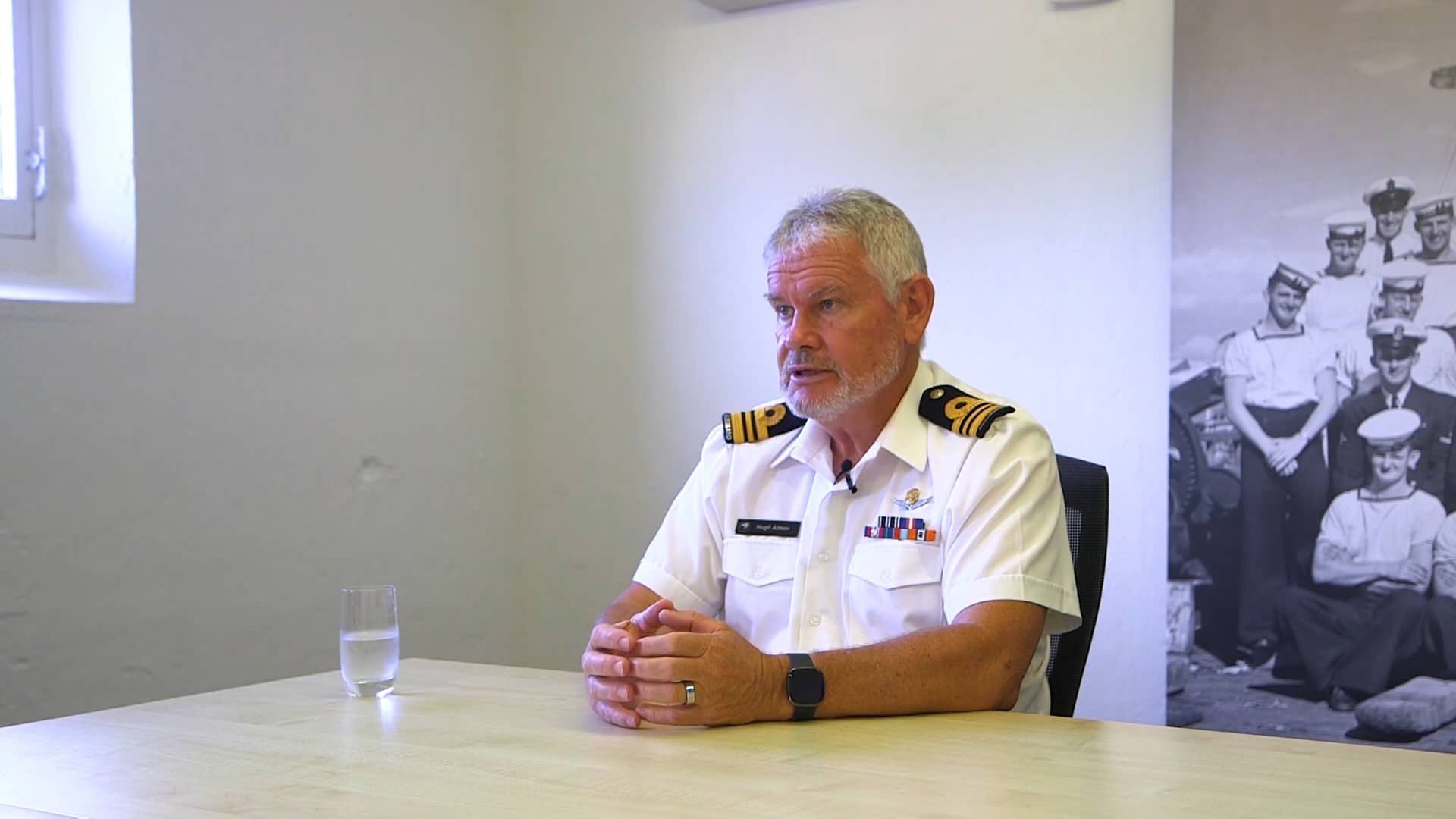 Lieutenant Commander Hugh Aitken Interview on Vimeo