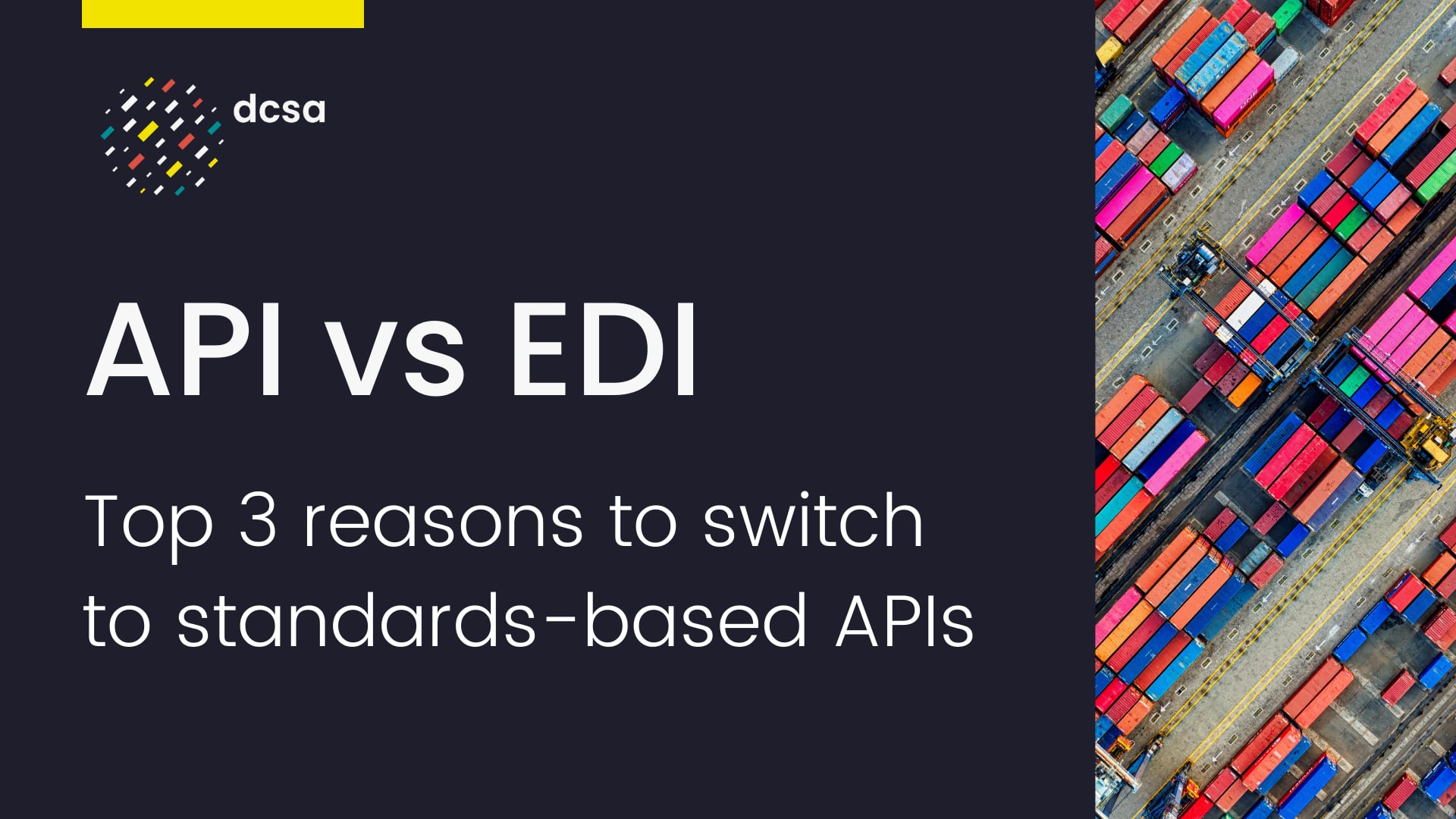 API vs EDI on Vimeo