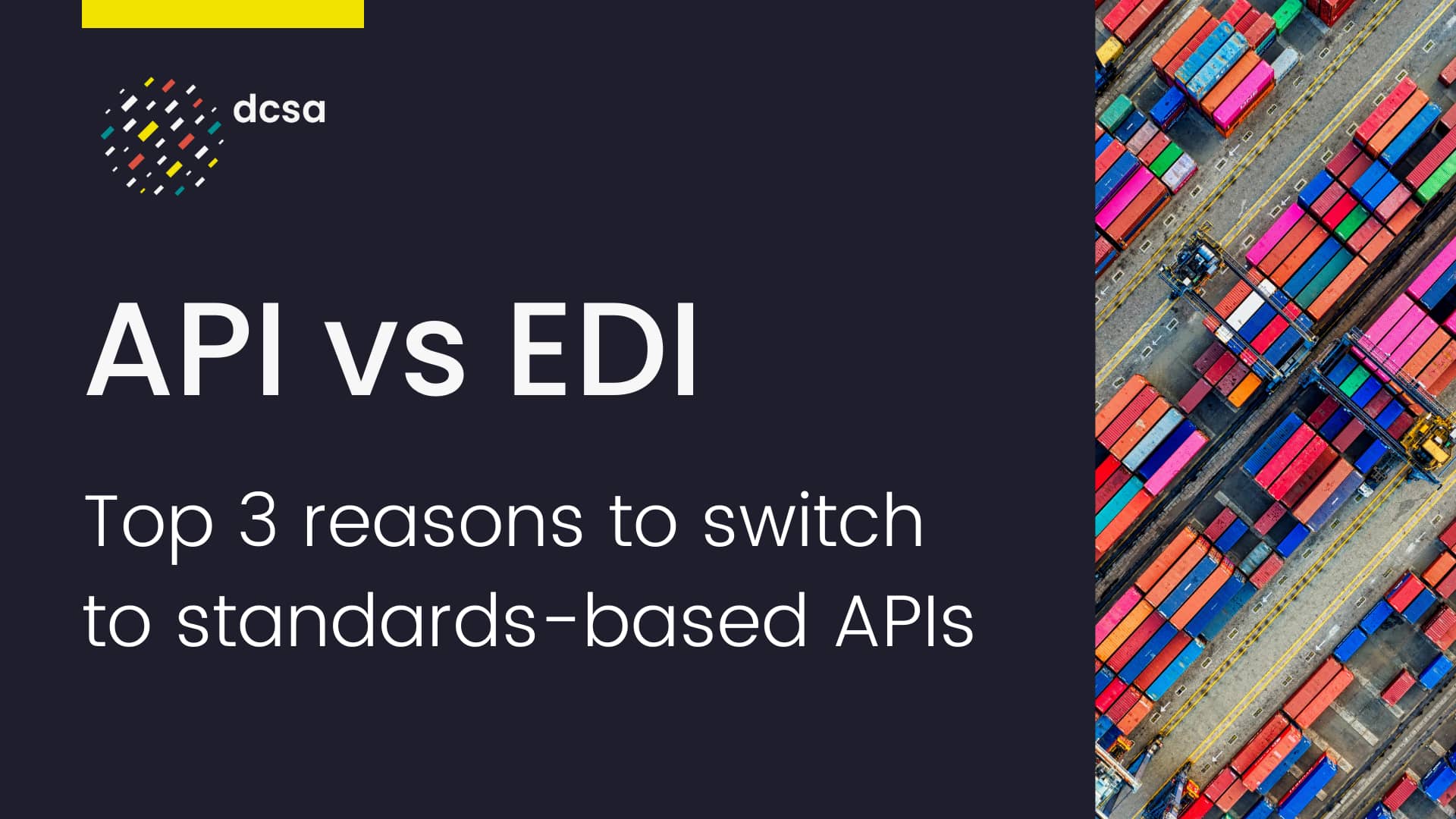 API vs EDI on Vimeo