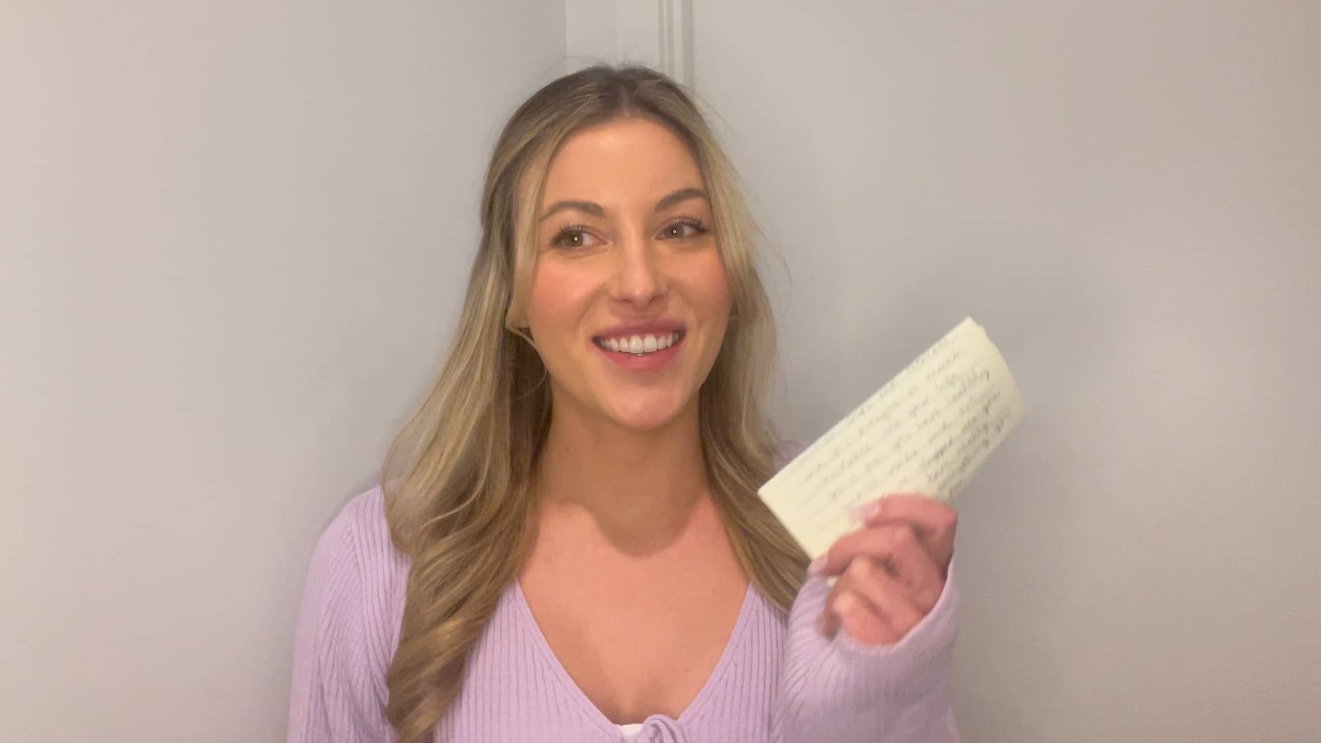 HALLMARK - PEYTON - LARA OLCAY AUDITION on Vimeo