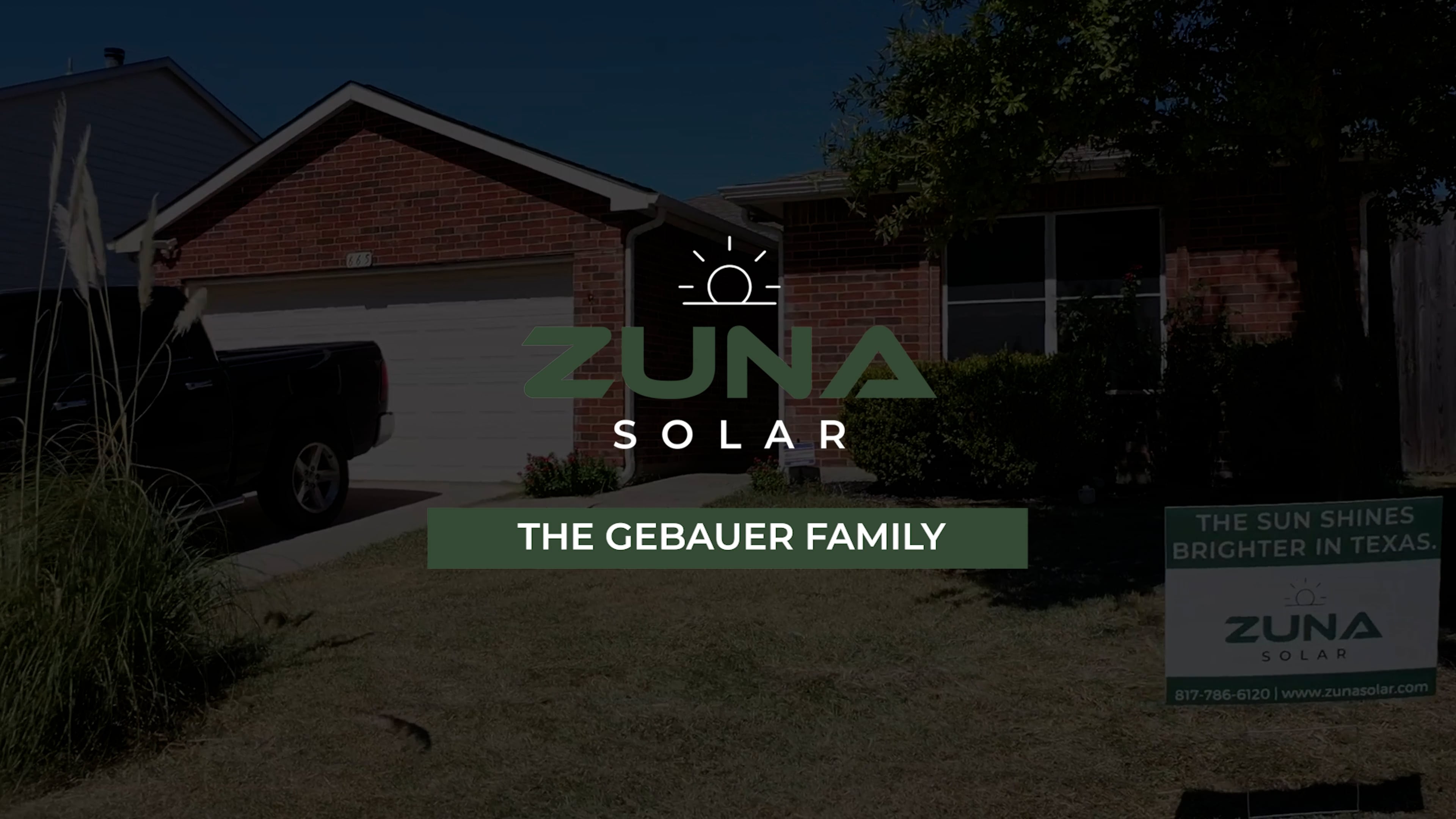 THE GEBAUER FAMILY | ZUNA SOLAR on Vimeo