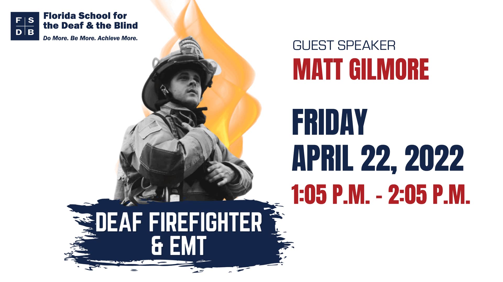 Guest Speaker: Matt Gilmore (Deaf Firefighter/EMT) on Vimeo