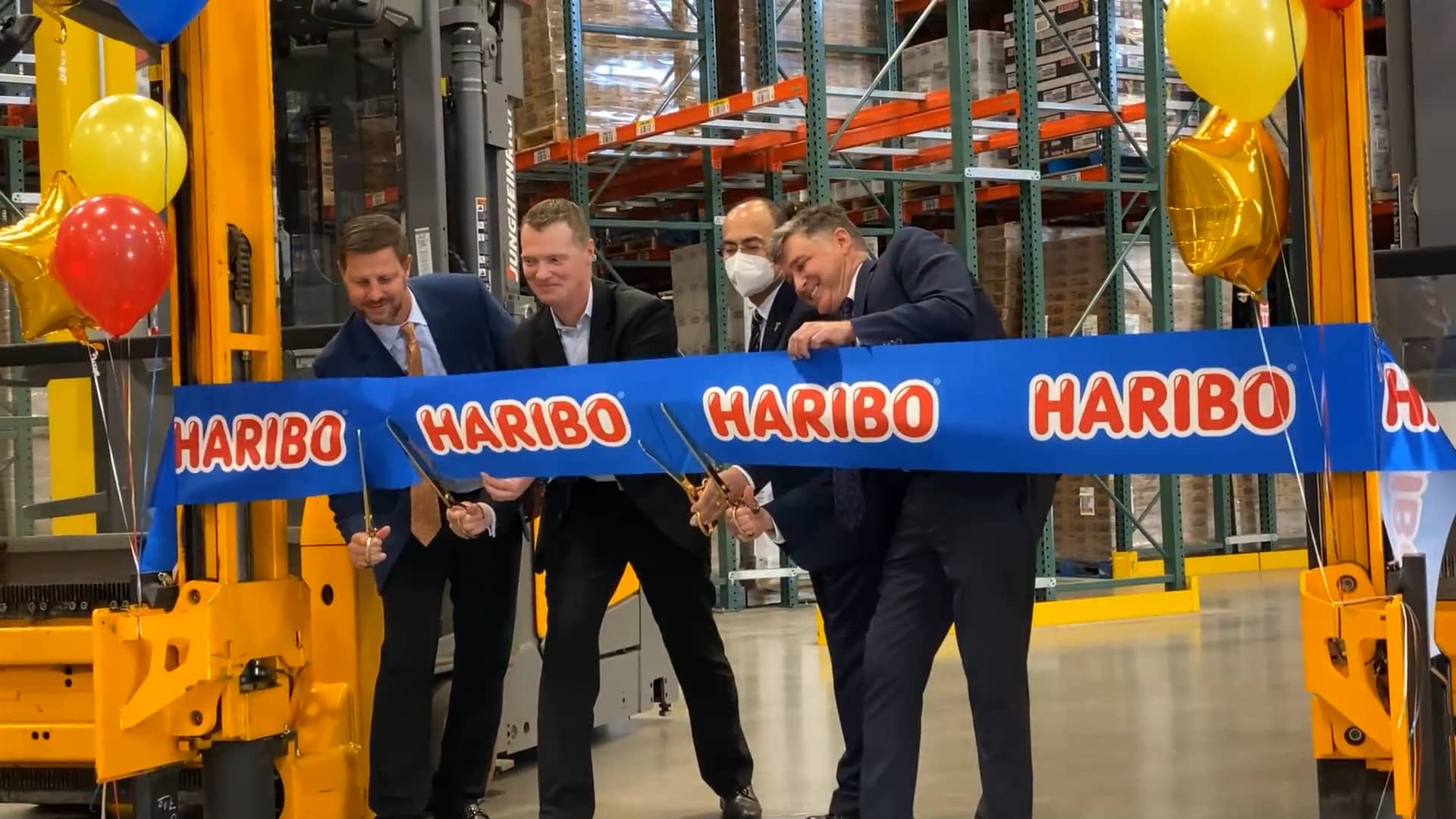 ODW Logistics & Haribo Ribbon Cutting Ceremony on Vimeo