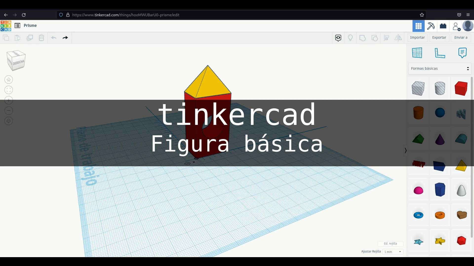Figura básica con Tinkercad on Vimeo
