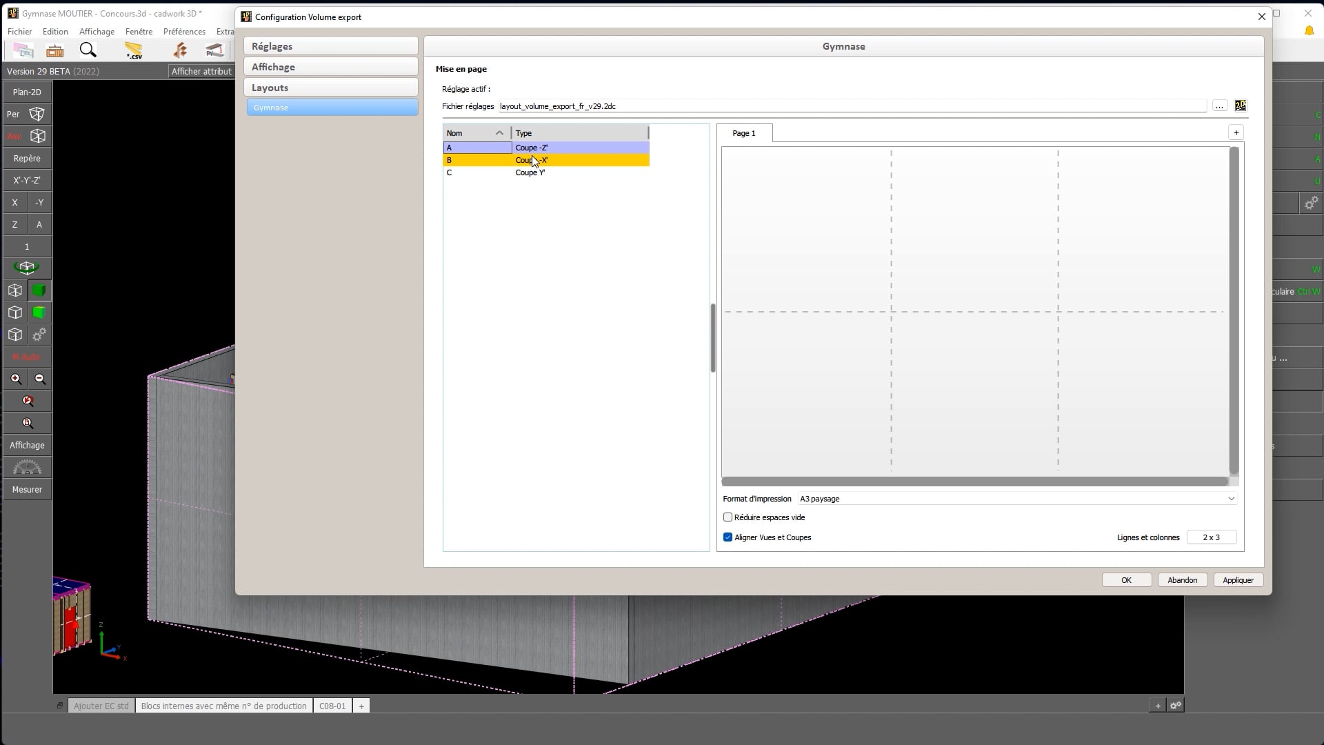 Userclub v29 - Chapitre 8 - Exports plans volume export direction de la coupe on Vimeo