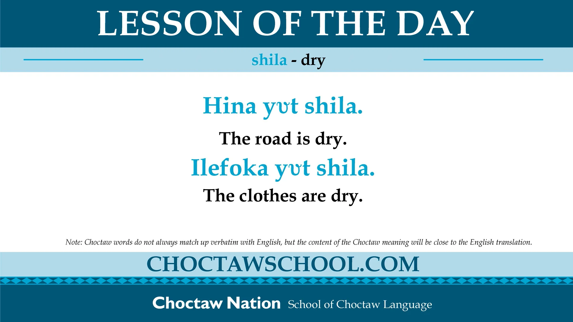 Lesson of the Day - shila on Vimeo