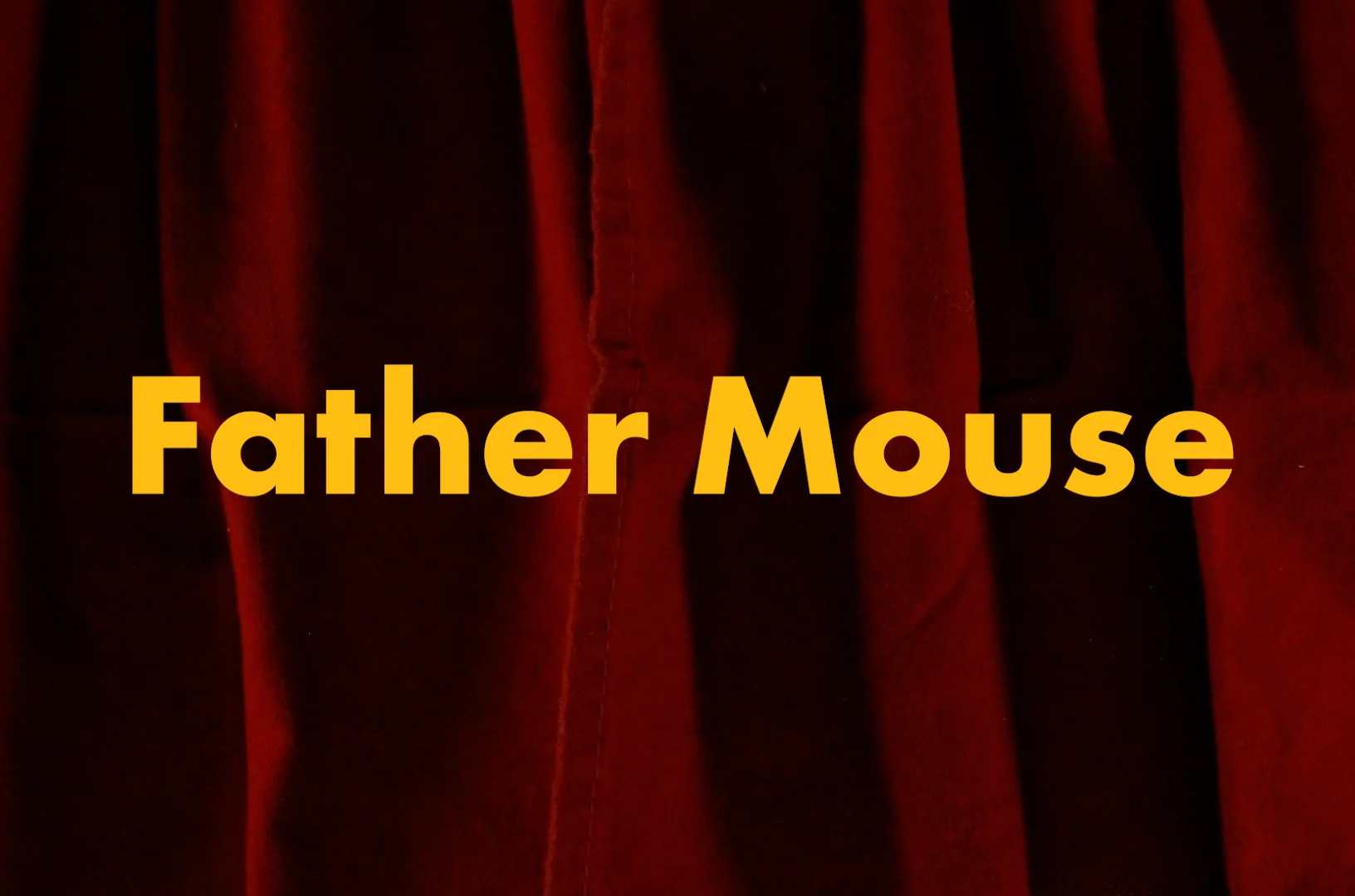 Father Mouse Music Video on Vimeo