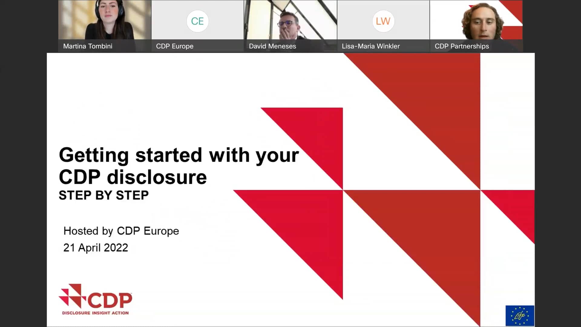 Getting started with your 2022 CDP disclosure on Vimeo