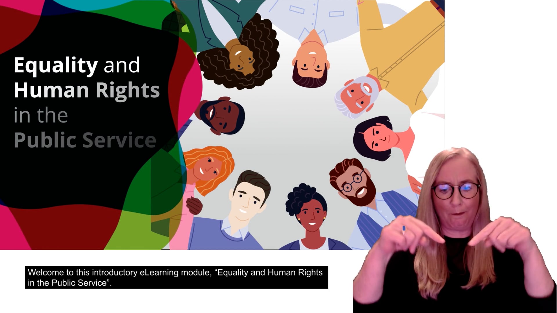 Equality and Human Rights in the Public Service eLearning Module on Vimeo