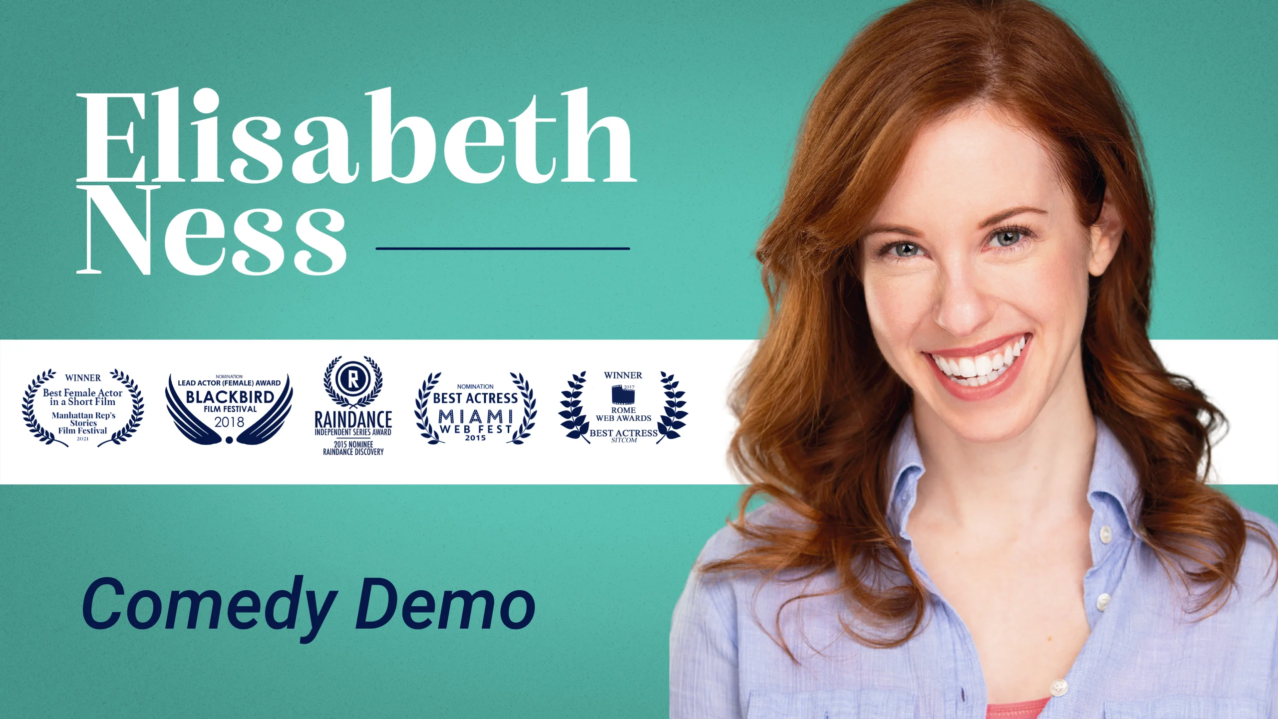 Elisabeth Ness Comedy Film/TV Demo on Vimeo