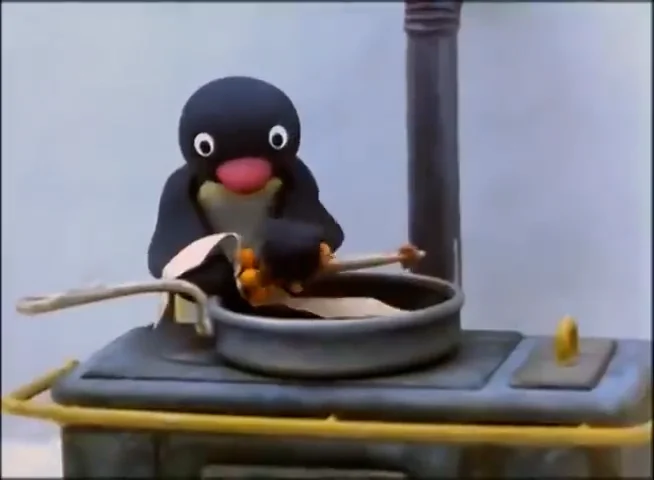 Pingu & Pinga Make Popcorn! Pingu the Chef! - Pingu - Cartoons for Kids ...