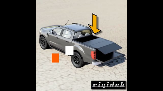 Rigidek - Bakkie Cover, Bakkie Lid, Tonneau Cover