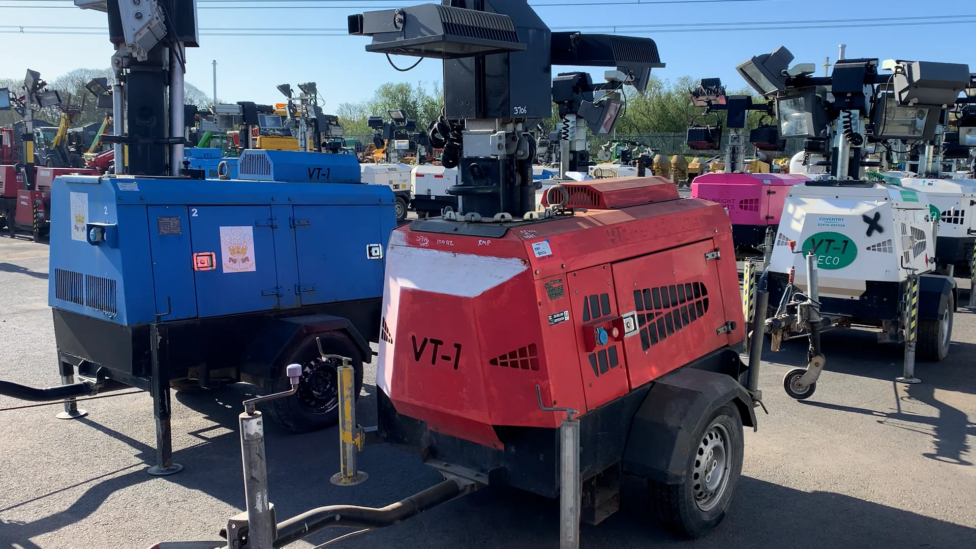 Towerlight Super Light VT1 Single Axle Lighting Tower on Vimeo