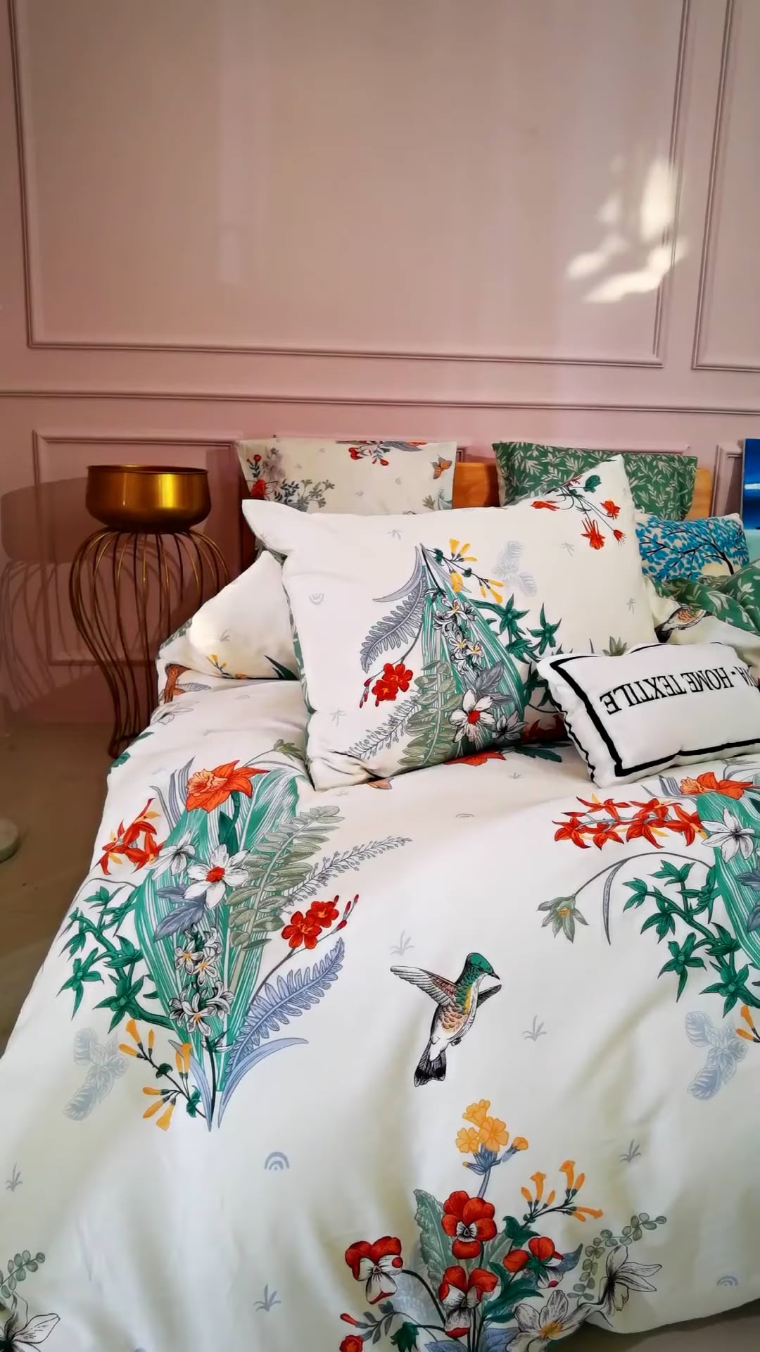 Комплект постельного белья L387 из коллекции 'Делюкс Сатин 100% хлопок ...