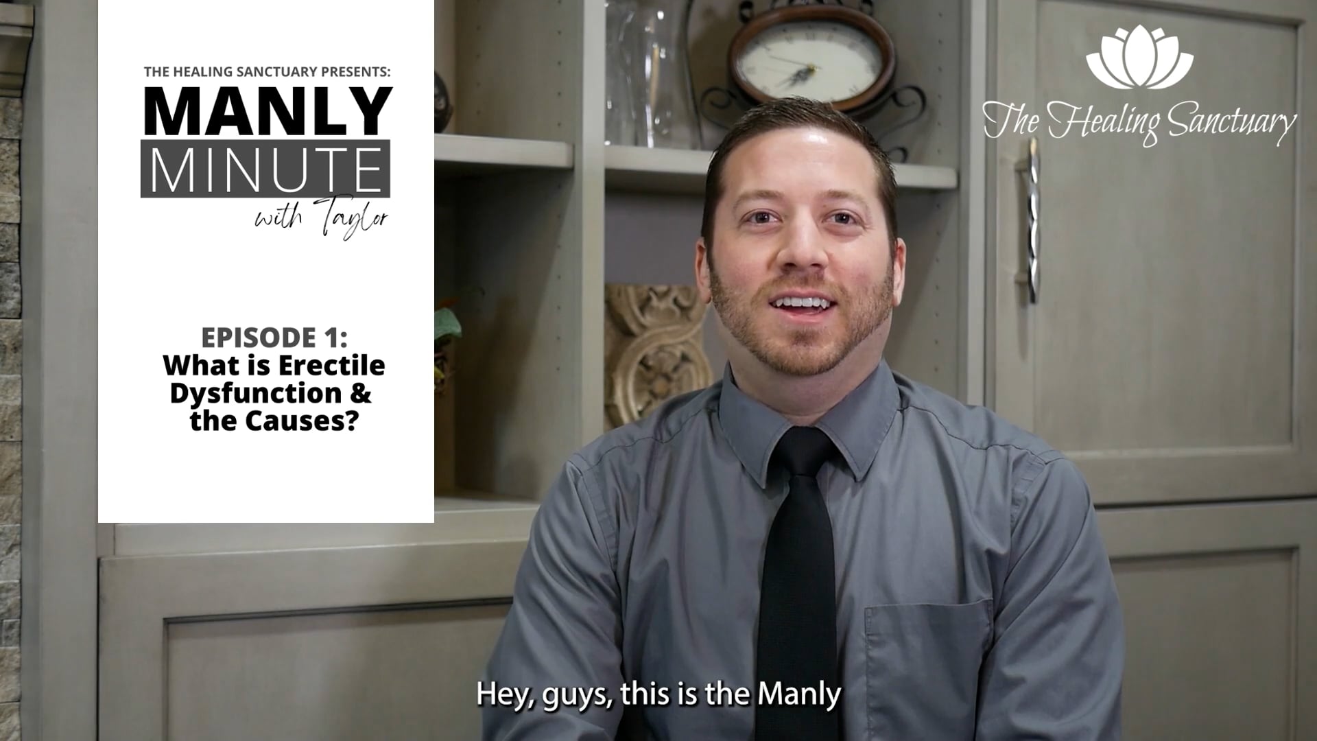 Manly Minute - What is Erectile Dysfunction? on Vimeo