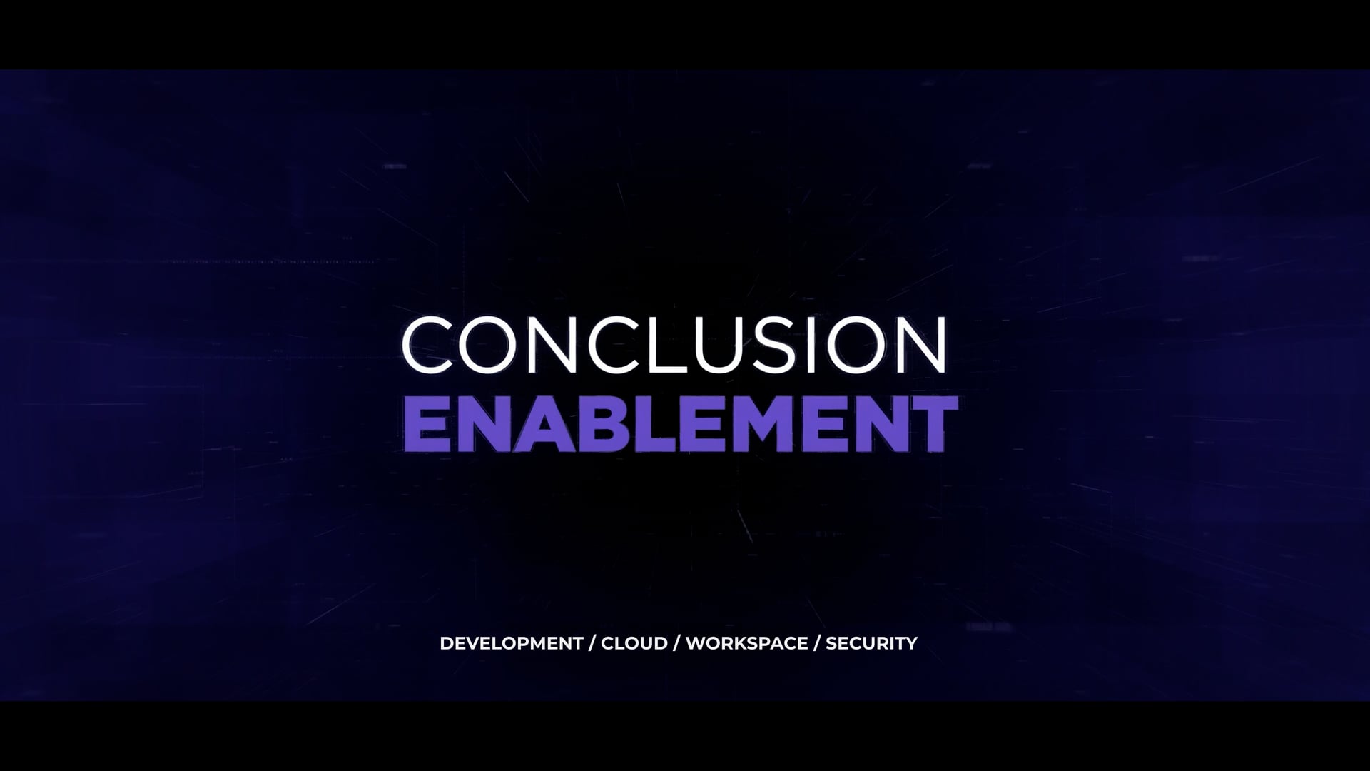 Wij zijn Conclusion Enablement on Vimeo