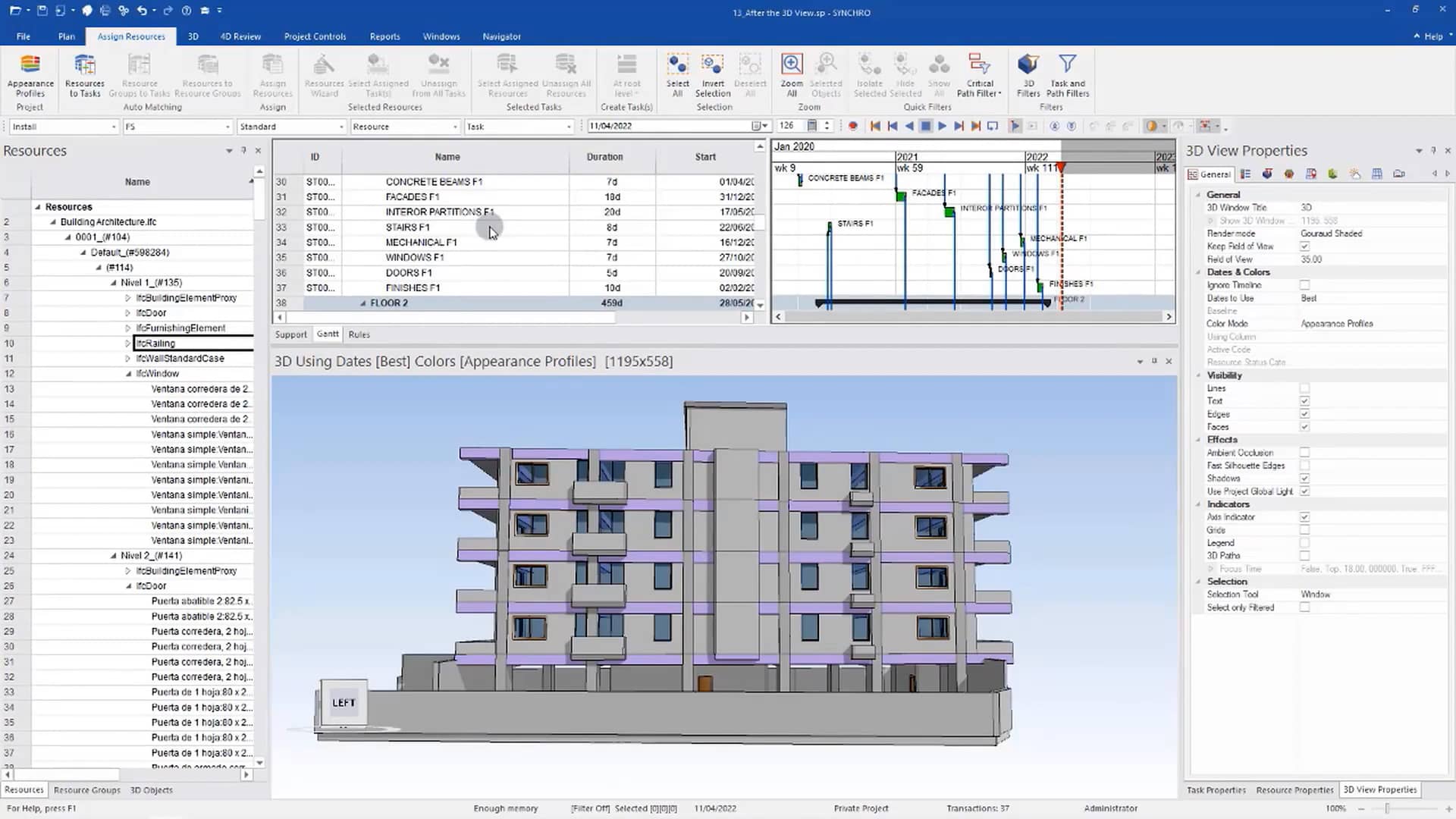 4D Planning and Simulation with SYNCHRO 4D Pro on Vimeo