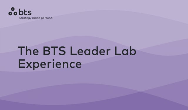 Strategy Acceleration Lab - BTS