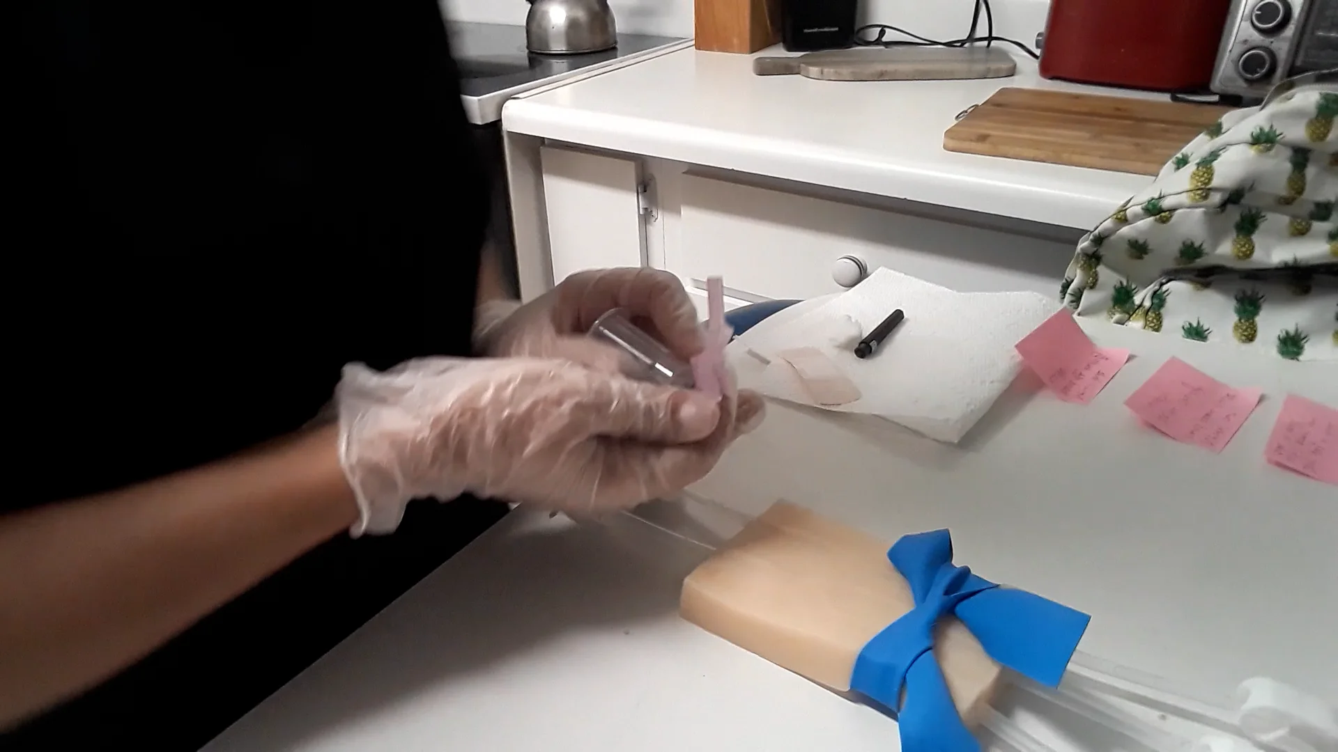 Blood draw simulation 2 on Vimeo