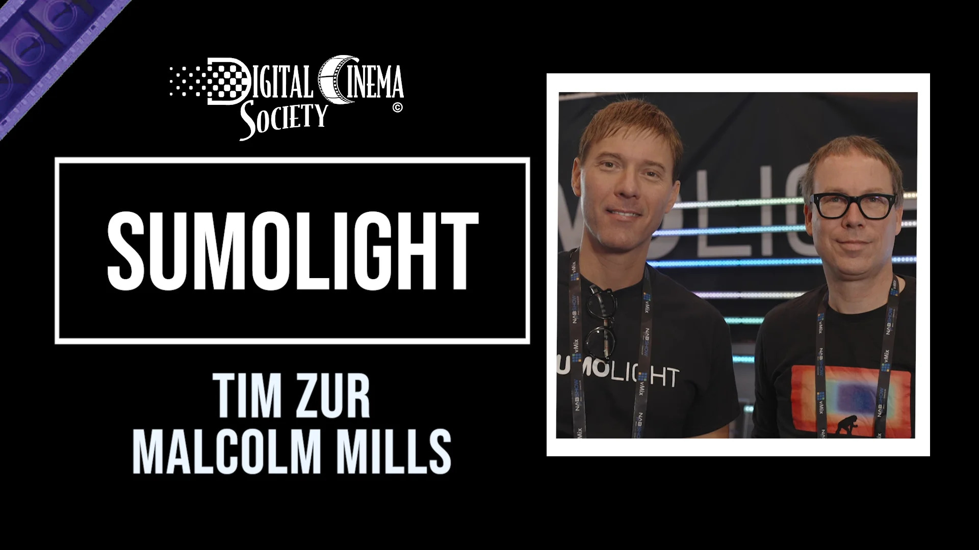 NAB 2022 - SUMOLIGHT with Tim Zur and Malcolm Mills on Vimeo