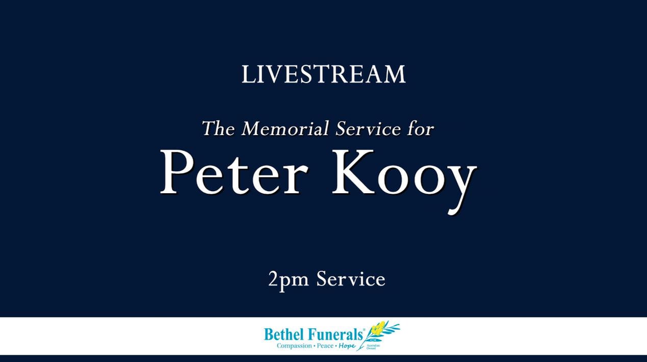 The Memorial Service for Peter Kooy on Vimeo