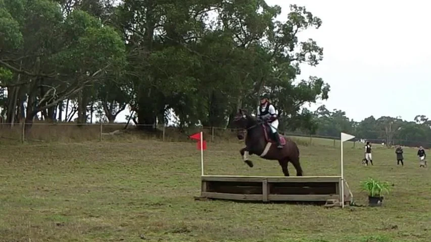 Emily Hudak riding Mr Hugo 75 Grade 4 NMZ Horse Trials 2022.mp4