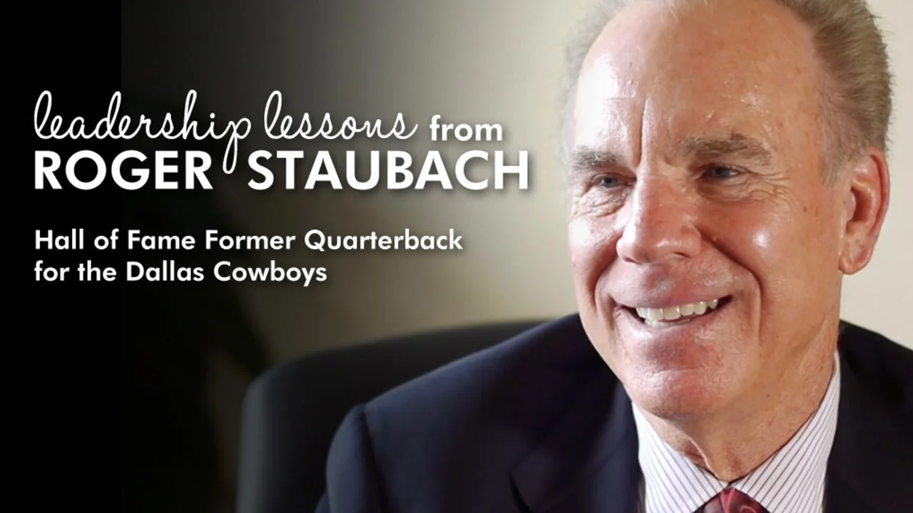 Leadership Lessons from Roger Staubach on Vimeo