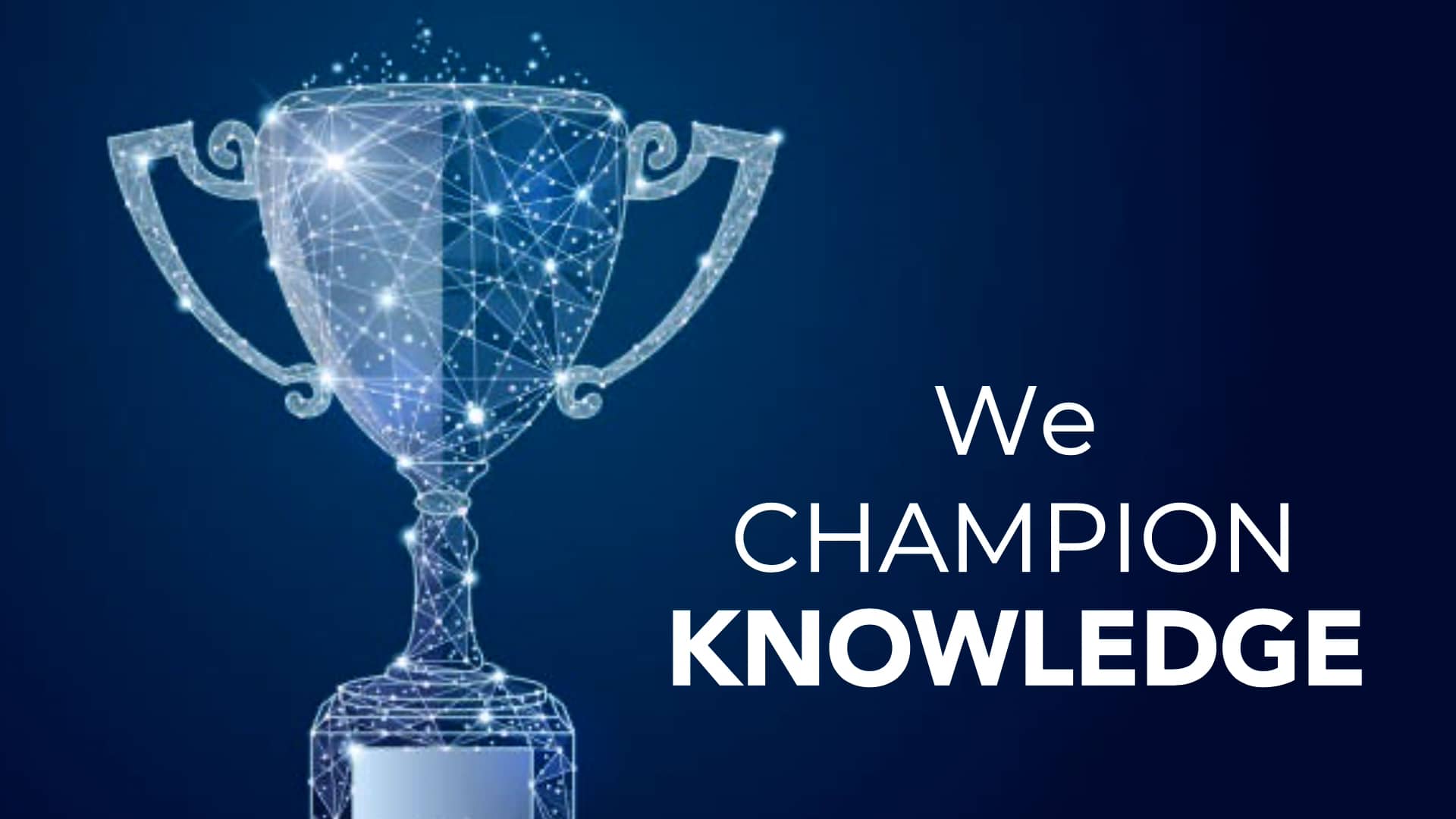 Become a Knowledge Champion on Vimeo