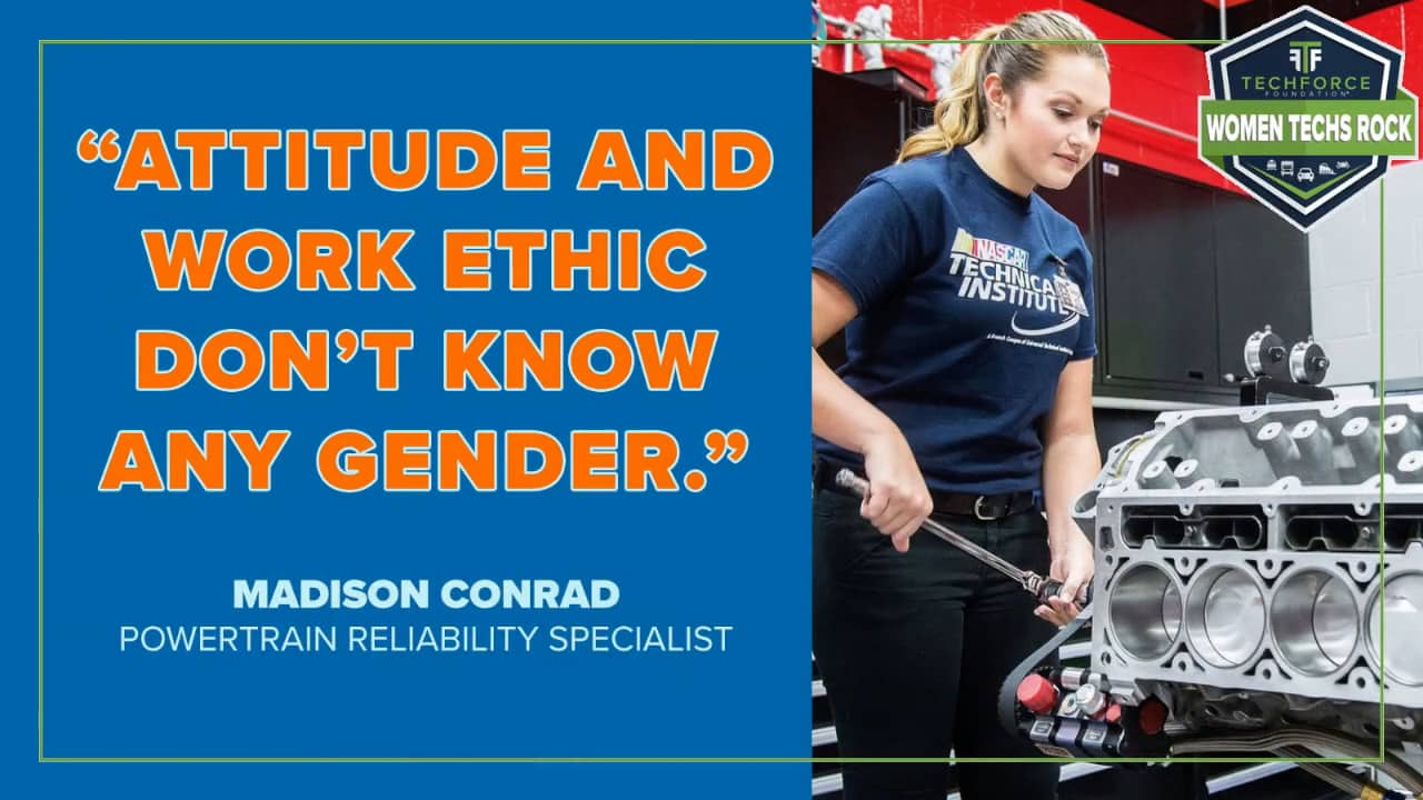 Madison Conrad - Powertrain Reliability Specialist on Vimeo