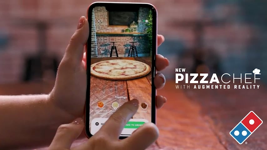 Domino's New Pizza Chef with Augmented Reality!(0) on Vimeo