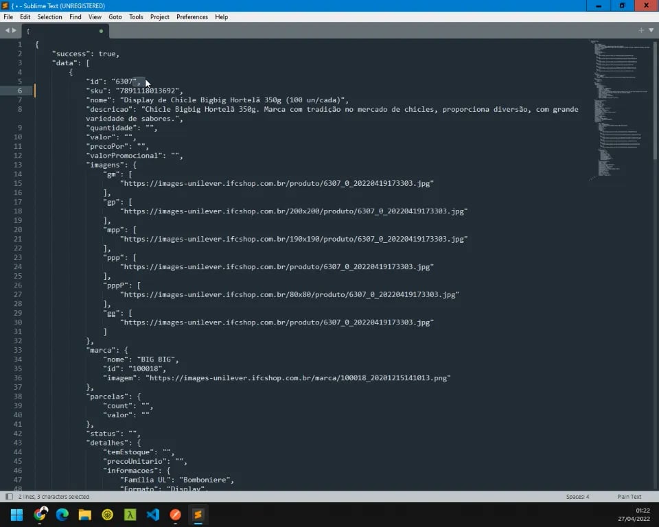 JSON Simples on Vimeo