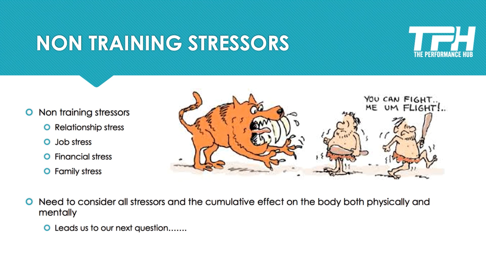 Training Vs Non Training Stressors (Part 2) on Vimeo
