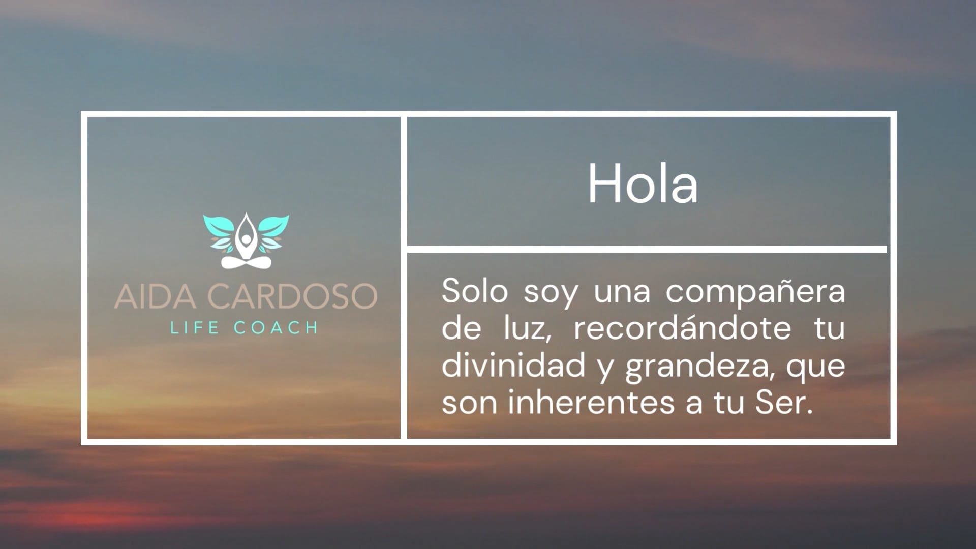 Aida Cardoso / Life Coach