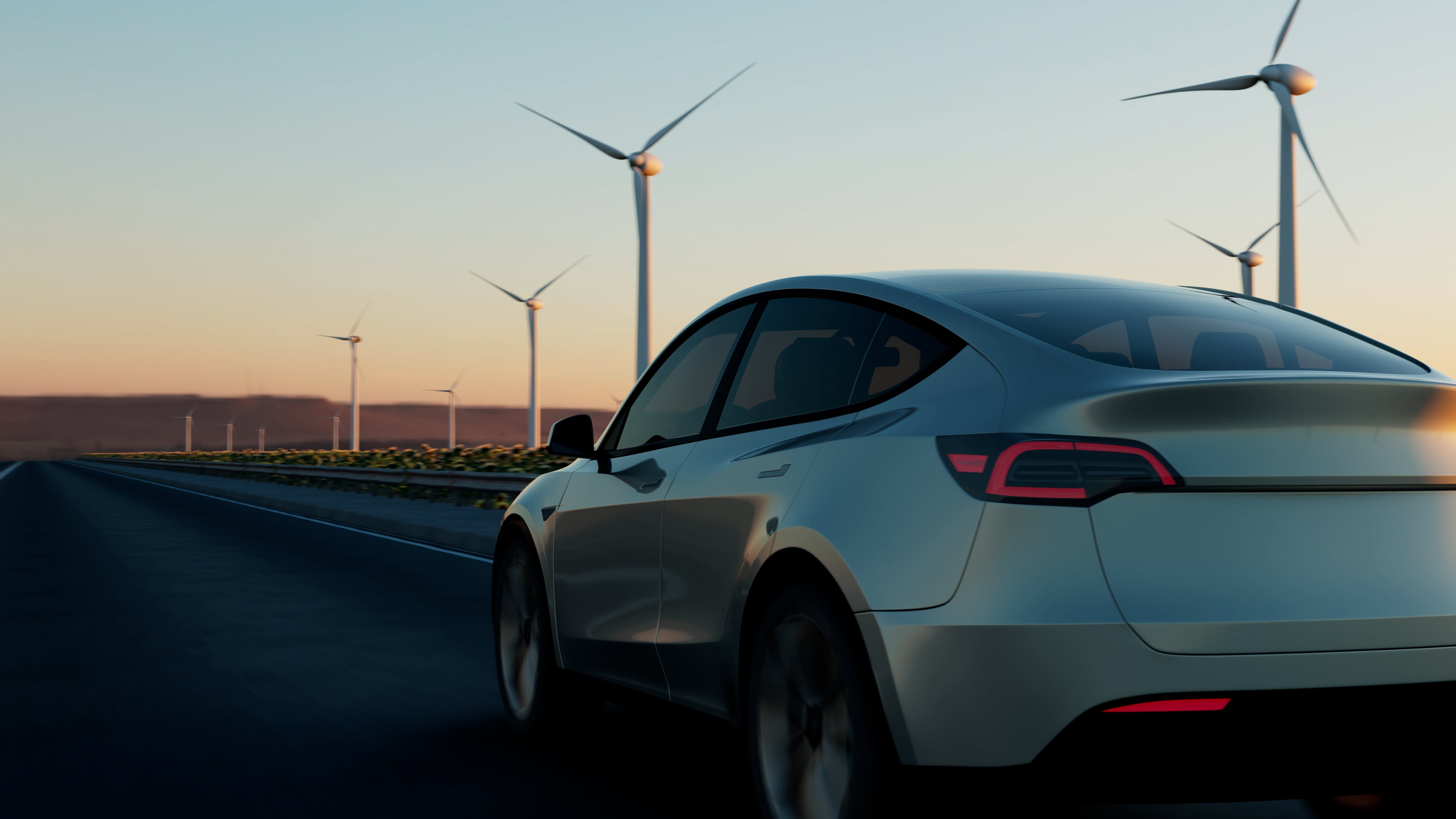 Car on the road on Vimeo