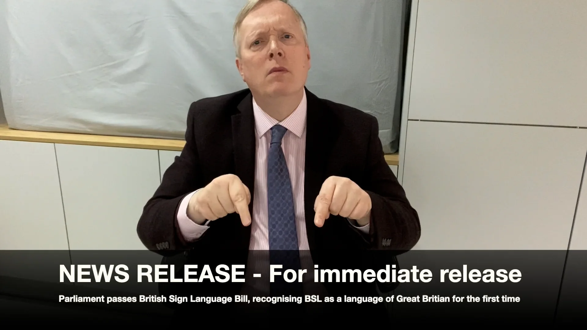 PRESS RELEASE (file)- 27th April BSL Act 2022 finally become law in ...