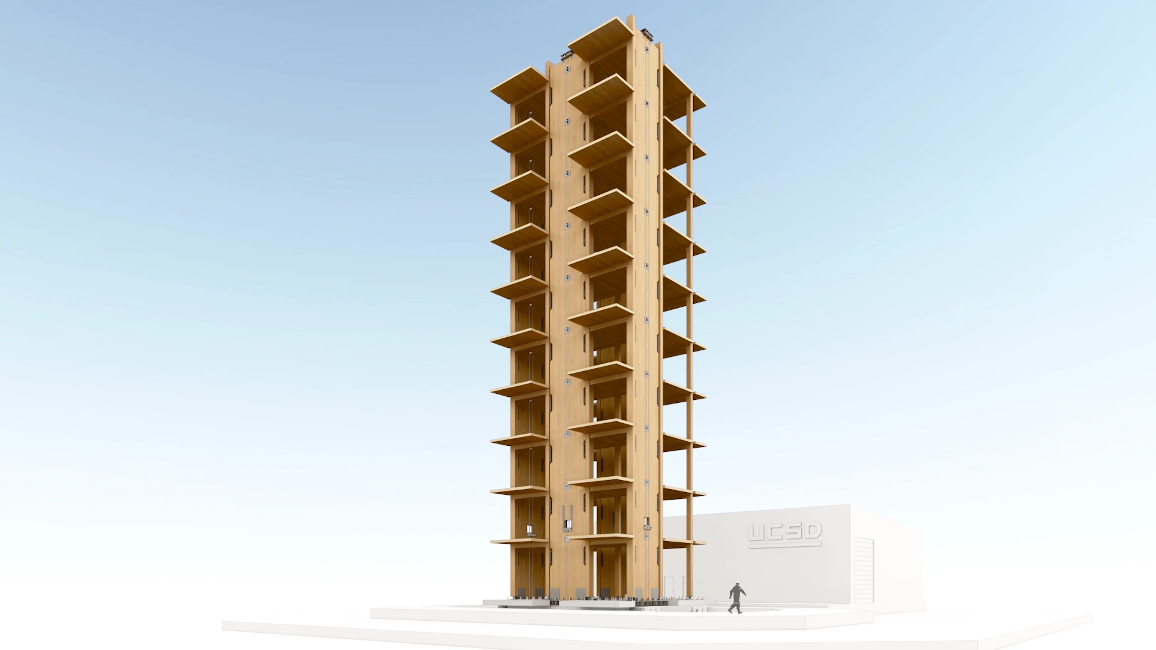 LEVER ARCHITECTURE - NHERI 10 STORY SHAKE TABLE