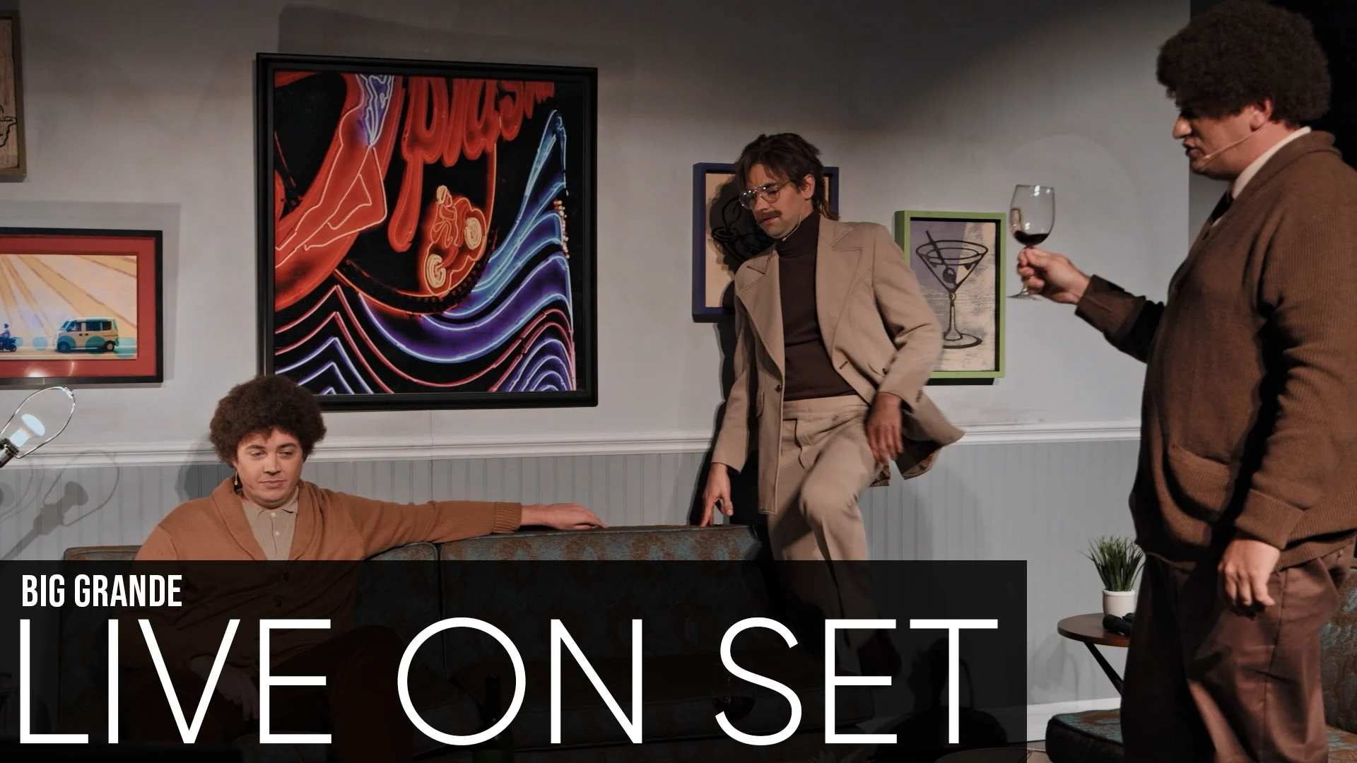 Watch Big Grande: Live on Set - Living Room Online | Vimeo On Demand on ...