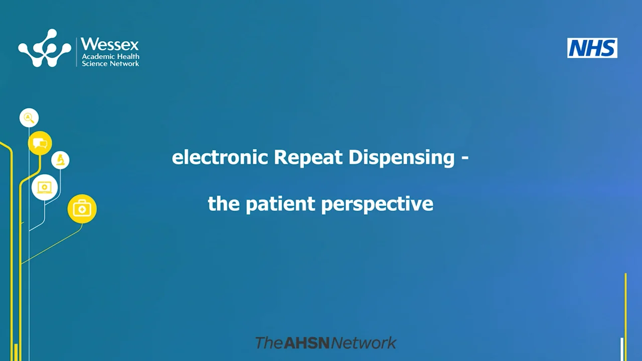 Electronic repeat dispensing - the patient perspective (full version)