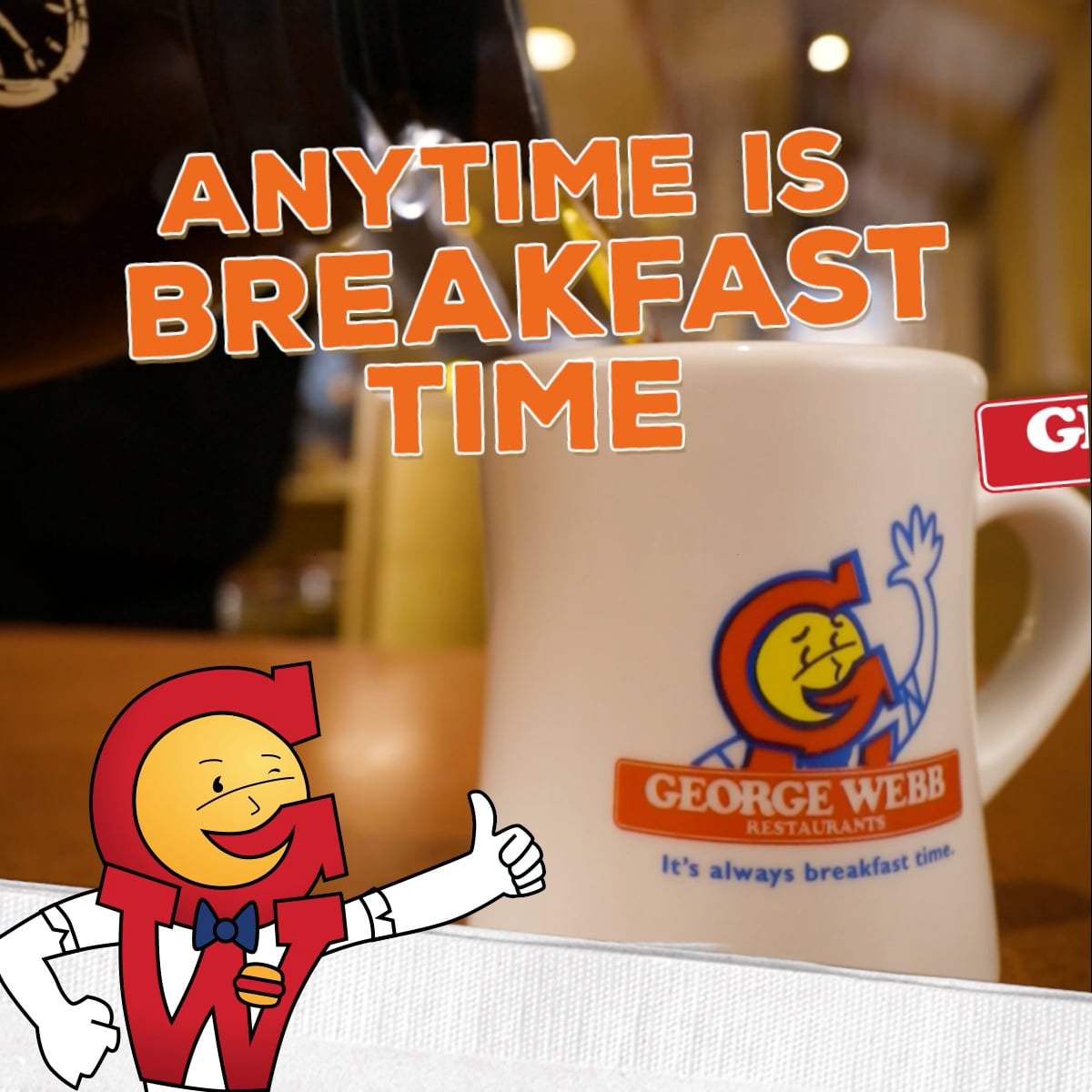 Anytime is breakfast time...at George Webbs on Vimeo
