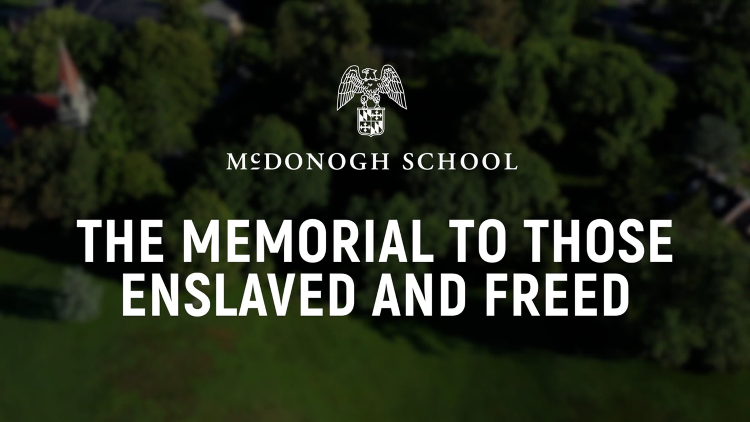 The Memorial to Those Enslaved and Freed Produced by Robin Hamilton '91 ...