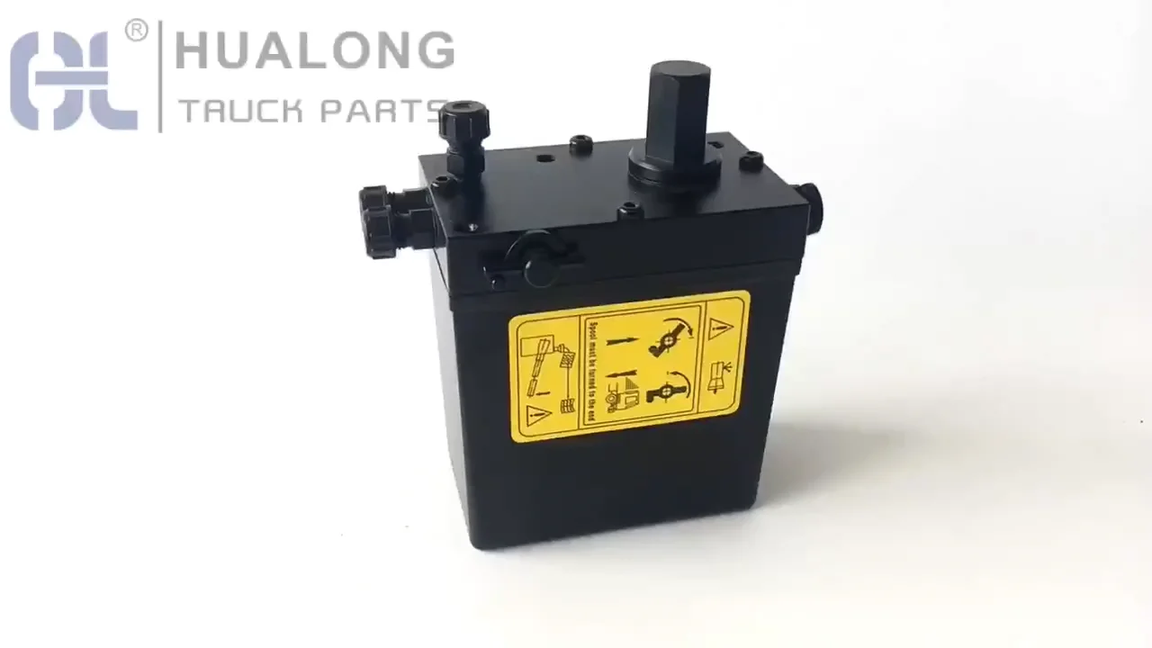 Volvo cab lift pump,1075295.mp4 on Vimeo