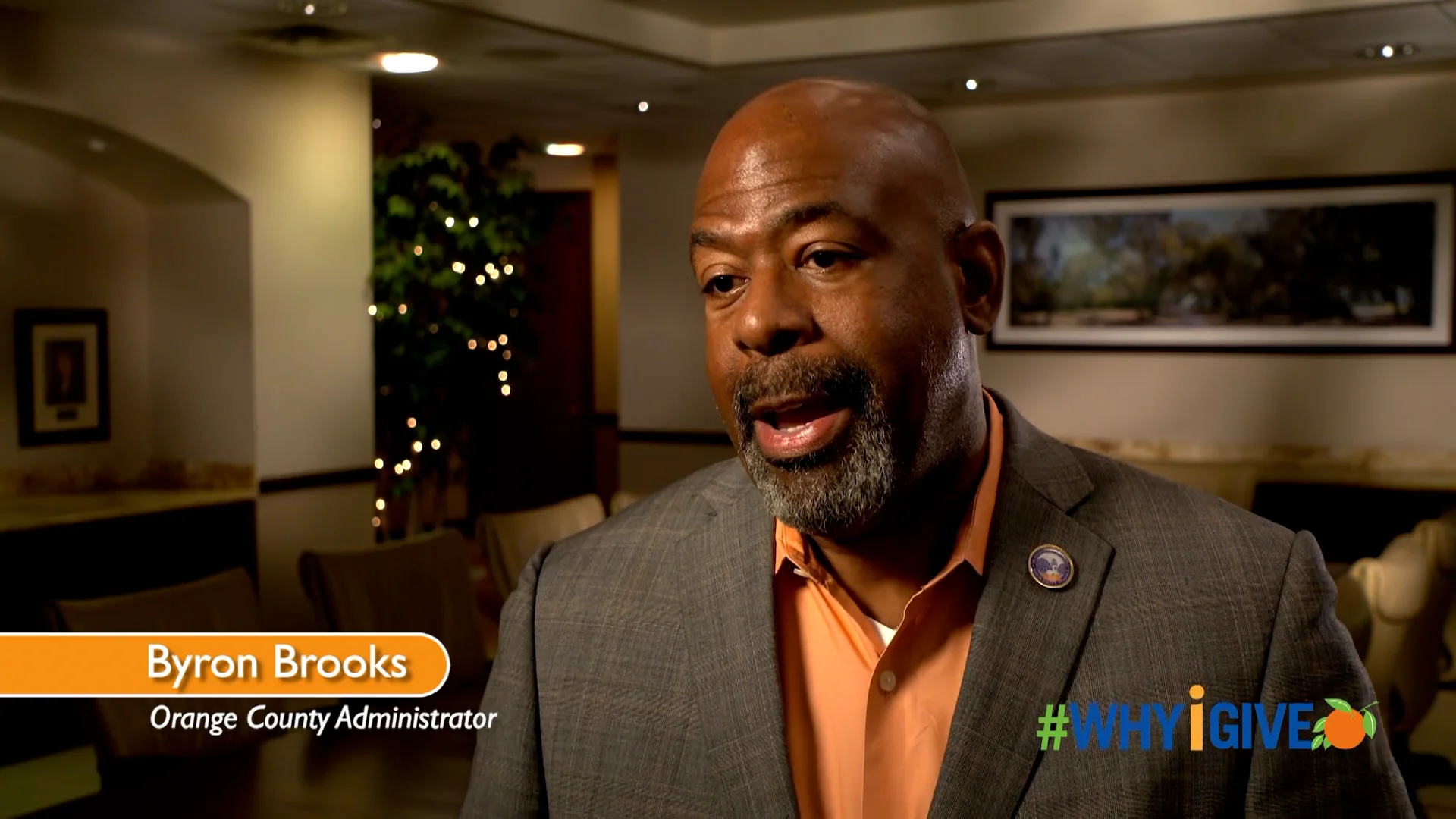 #WHYiGIVE - Byron Brooks