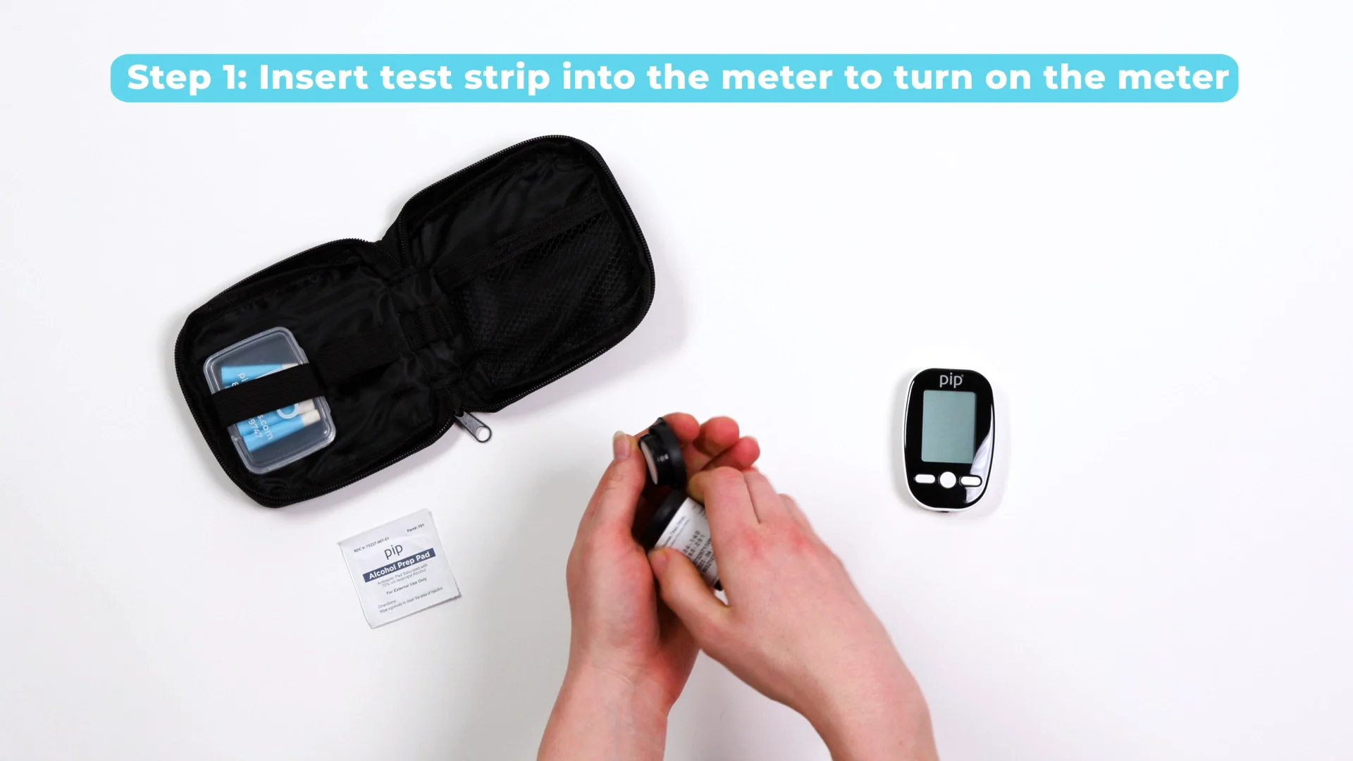 How To Use Your Pip Meter, Test Strips and Lancets