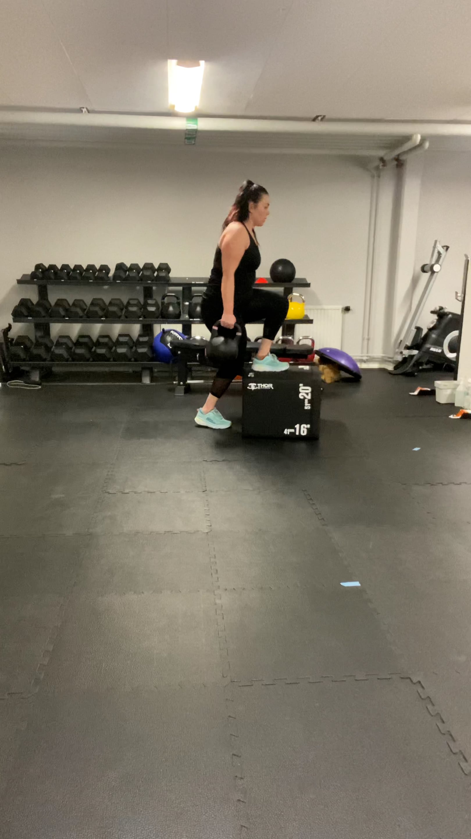 Dual Kettlebell Box Climbs.MOV on Vimeo