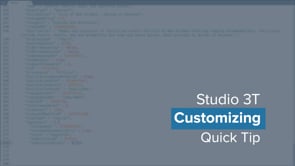 Studio 3T Quick Tips | Studio 3T