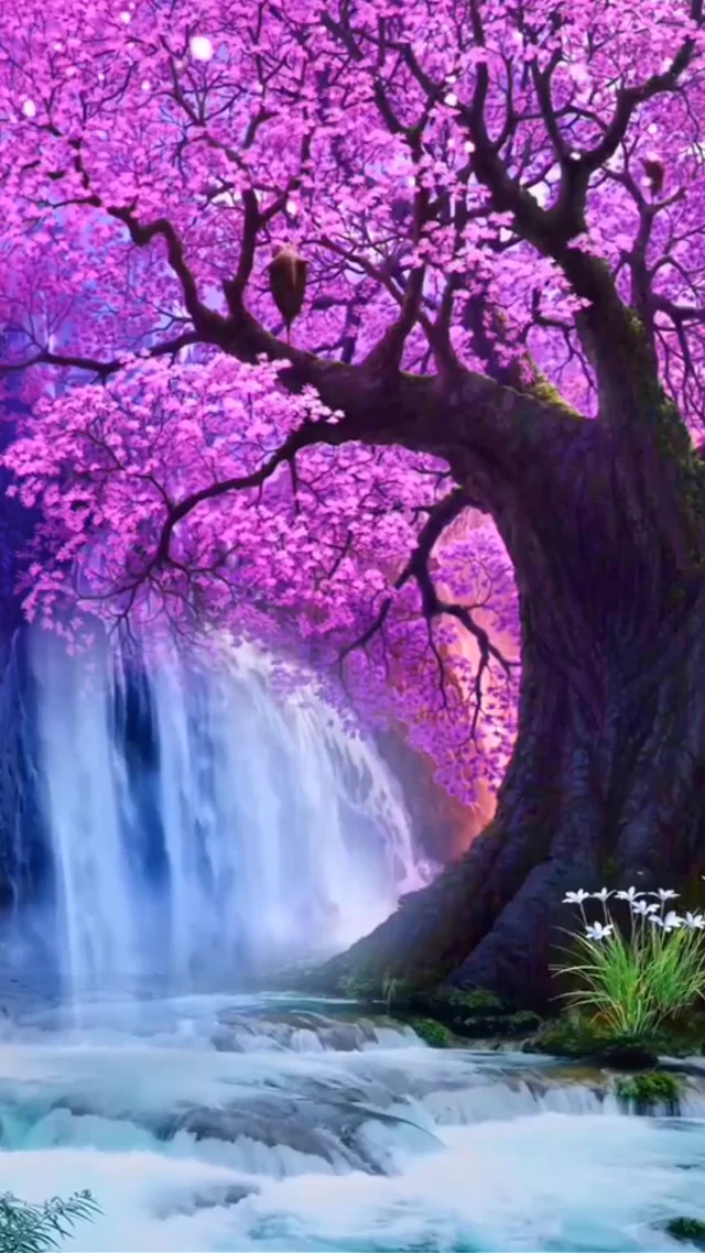 Purple Nature Wallpaper